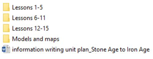 Stone Age | Teaching Resources