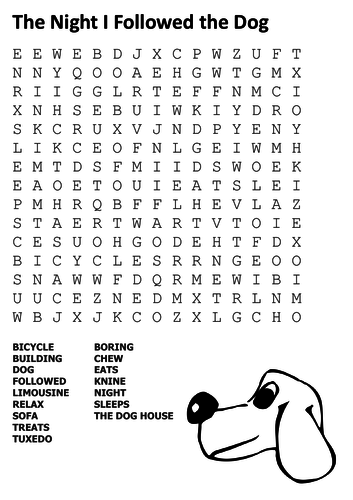 The Night I Followed the Dog | Teaching Resources