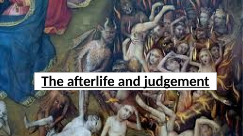 afterlife and judgement | Teaching Resources