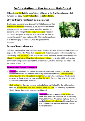 AQA GCSE Geography 3.1.2.2 9 fully resourced lessons on Tropical ...