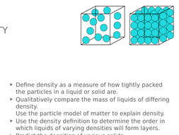 Density Introduction - A Conceptual Understanding | Teaching Resources