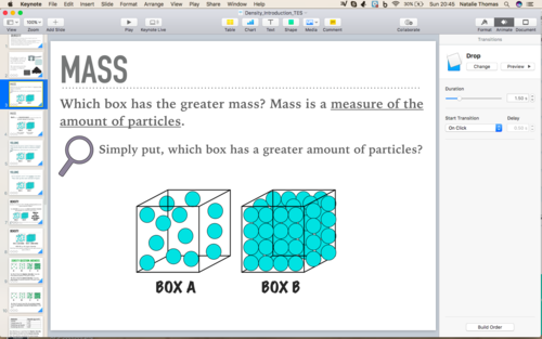 Density Introduction - A Conceptual Understanding | Teaching Resources