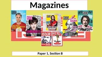OCR A Level Media- The Big Issue | Teaching Resources