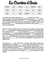 French reading comprehension texts and questions for upper intermediate ...