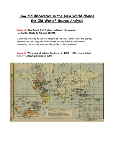 Exploration + Establishing New World Trade | Teaching Resources