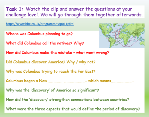 Exploration + Establishing New World Trade | Teaching Resources