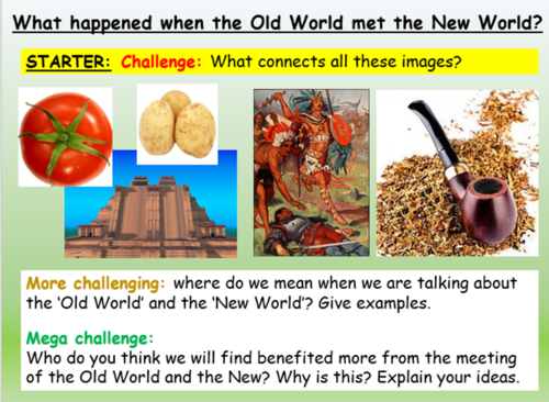 Exploration + Establishing New World Trade | Teaching Resources