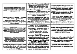 Challenge capsules - MFL/Spanish/French/German | Teaching Resources