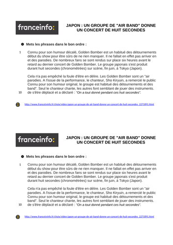 French Listening with Authentic Materials 2 | Teaching Resources