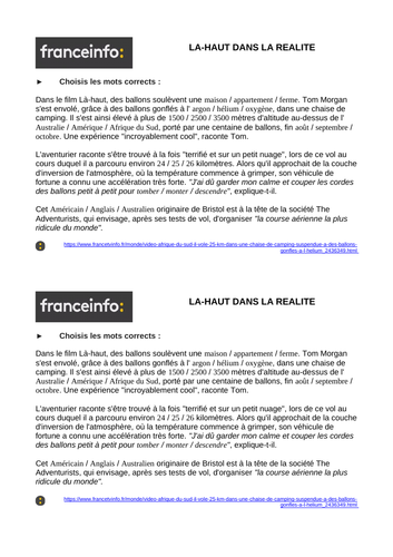 French Listening with Authentic Materials 2 | Teaching Resources