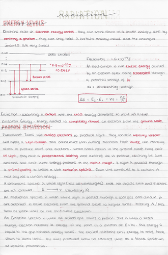 AS AQA A-Level Physics Notes | Teaching Resources