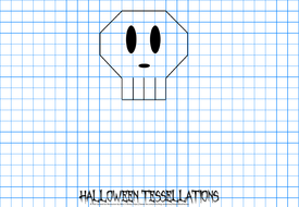 Halloween Maths - skull tessellation activity by MissEHoney | Teaching ...