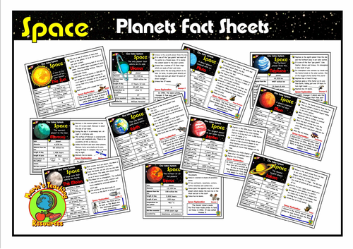 Space / Our Solar System / Planets Fact Sheets | Teaching Resources