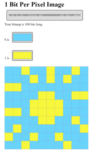1&2 Bit Binary Art | Teaching Resources