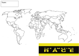 The Amazing Race Geog Revision | Teaching Resources