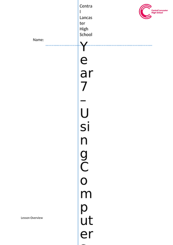 Year 7 Computing/ICT Scheme of work & Resources | Teaching Resources