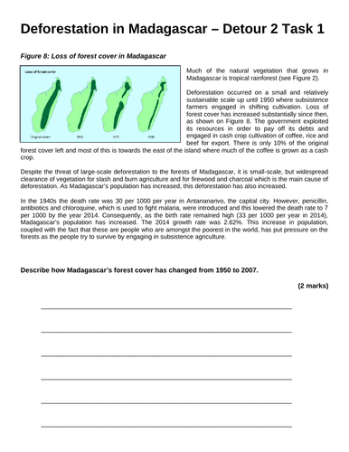 Amazing Race 2 GCSE Geography Revision Game | Teaching Resources