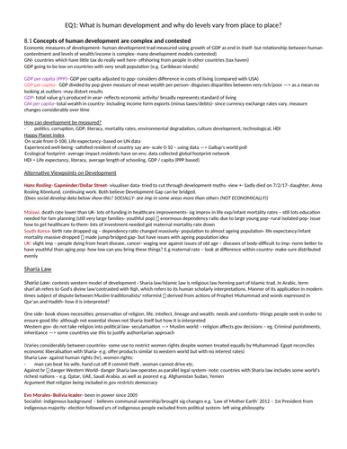 Health and Human Right intervention- Geography A level | Teaching Resources