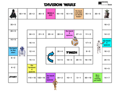 Division Wars Board Game | Teaching Resources