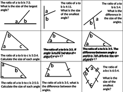 Angles and Ratio problems (foundation/crossover) | Teaching Resources