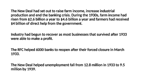 Opposition to the New Deal | Teaching Resources