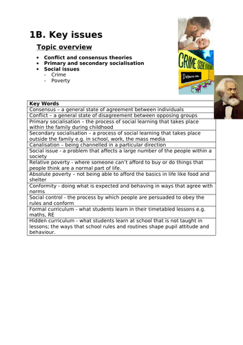 AQA GCSE SOCIOLOGY KEY UNIT COVER SHEETS WITH KEY TERMS AND DEFINITIONS ... AQA GCSE SOCIOLOGY KEY UNIT COVER SHEETS WITH KEY TERMS AND DEFINITIONS ...