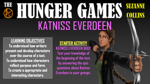The Hunger Games - Katniss Everdeen! | Teaching Resources