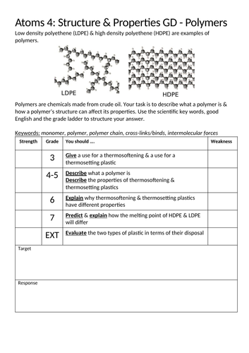 Chemistry Trilogy Grade Descriptors | Teaching Resources Chemistry Trilogy Grade Descriptors | Teaching Resources