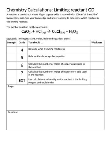 Chemistry Trilogy Grade Descriptors | Teaching Resources Chemistry Trilogy Grade Descriptors | Teaching Resources