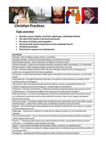 AQA GCSE RELIGIOUS STUDIES A KEY TERMS UNIT COVER SHEET CHRISTIAN ... AQA GCSE RELIGIOUS STUDIES A KEY TERMS UNIT COVER SHEET CHRISTIAN ...