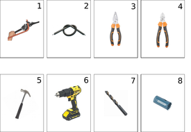 Electrical tool identification activity | Teaching Resources