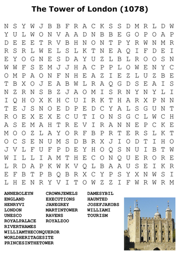 Knights and Castles Word Search Bundle | Teaching Resources