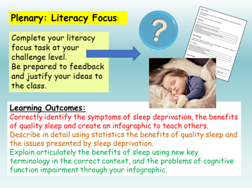 Sleep PSHE | Teaching Resources