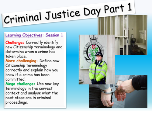 Criminal Justice + Law Citizenship CCRC | Teaching Resources