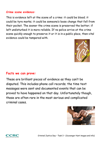 Criminal Justice + Law Citizenship CCRC | Teaching Resources