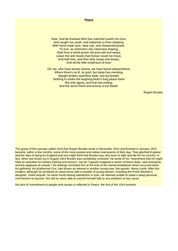 Up the Line to Death. WW1 poetry | Teaching Resources