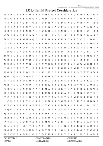 OCR Cambridge National in IT - Word Search LO1 Lesson starters ...