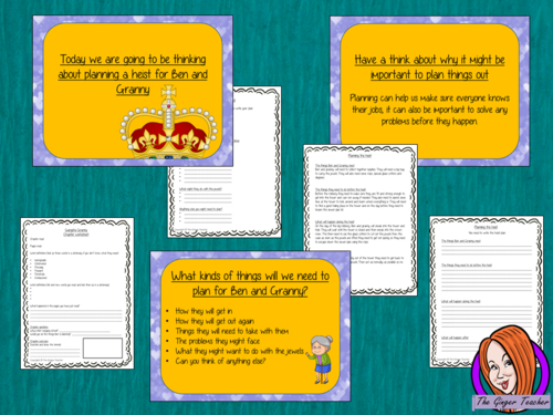 Writing a Plan Complete Lesson – Gangsta Granny | Teaching Resources