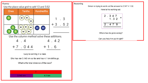 Year 5 WhiteRoseMaths 2.0 Summer Block 1 Decimals (approx. 12 lessons ...