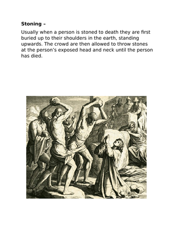 The Death Penalty / Capital Punishment | Teaching Resources