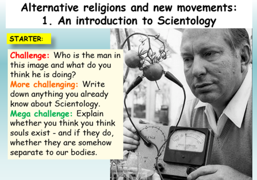 Scientology | Teaching Resources