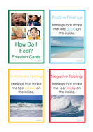 How Do I Feel? Emotions Card Set | Teaching Resources