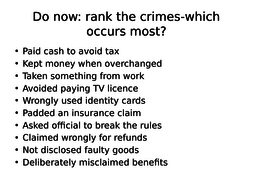 Crime and social class | Teaching Resources