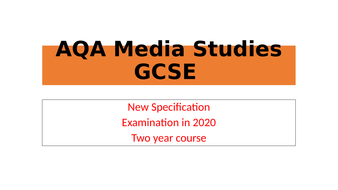 Introduction to NEW AQA GCSE specification - 2020 exam | Teaching Resources