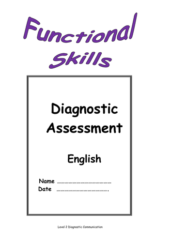 Free Functional Skills Diagnostic Assessments For Maths And English E3 ...