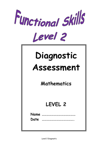 Free Functional Skills Diagnostic Assessments For Maths And English E3 ...
