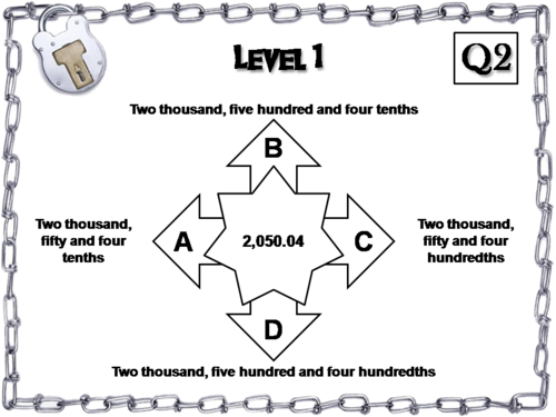 Decimal Place Value Game: Escape Room Math | Teaching Resources