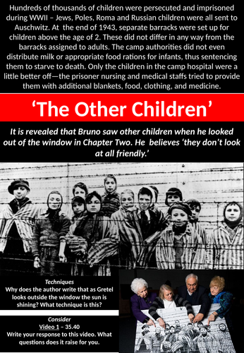 The Boy in the Striped Pyjamas | Teaching Resources