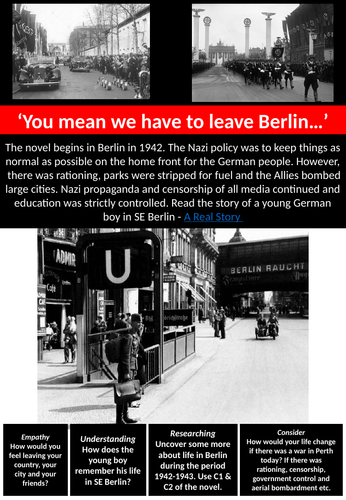 The Boy in the Striped Pyjamas | Teaching Resources