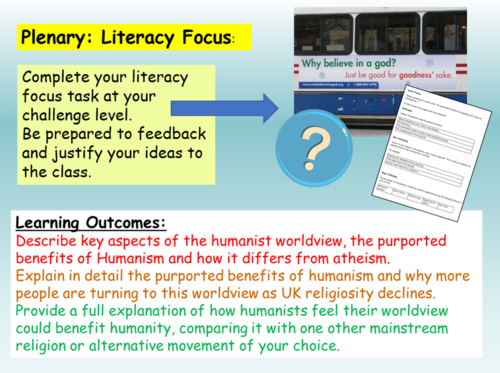 Humanism | Teaching Resources